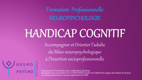 HANDICAP COGNITIF ADULTE : Formation pour professionnels proposée par ...